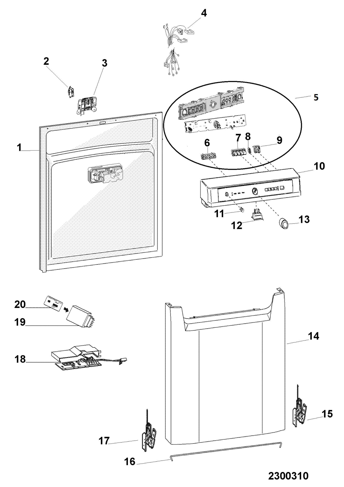 Programátor myčky | Servis Whirlpool